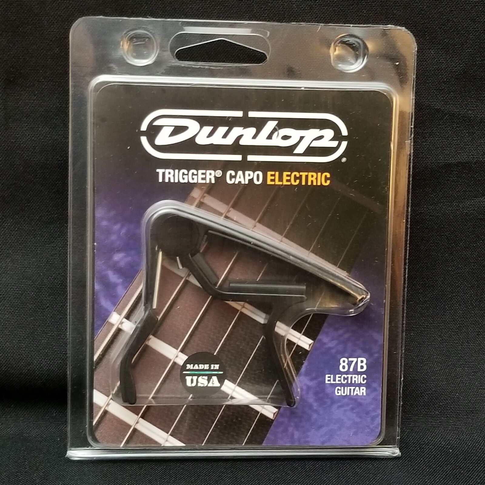 Capo Guitar Điện Dunlop Trigger Flat 87B - Sol.G Nhạc cụ Chính Hãng